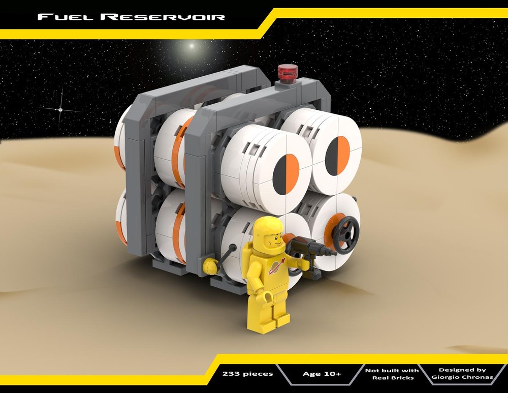 LEGO MOC Fuel Reservoir by Legocionado | Rebrickable - Build with LEGO
