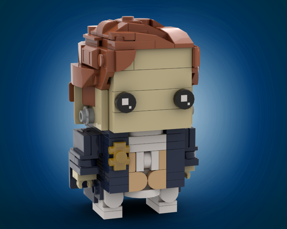 LEGO MOC Mon Mothma Brickheadz by Ant0noo | Rebrickable - Build with LEGO