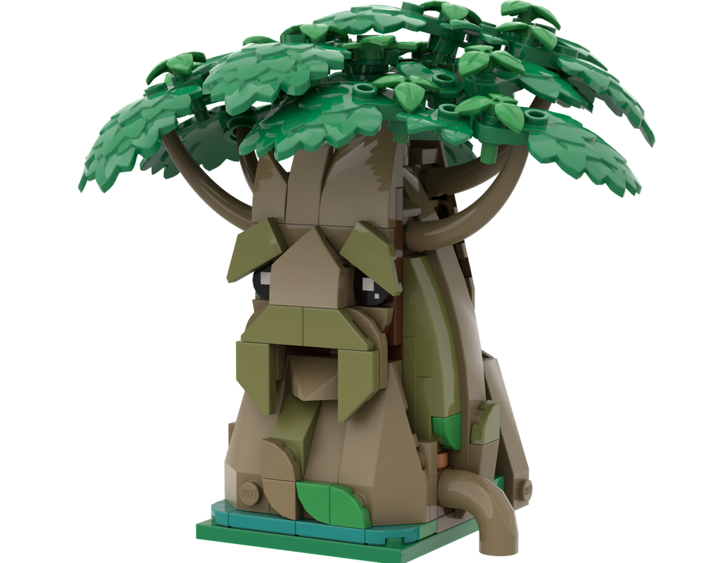 LEGO MOC Deku Tree Brickheadz by sgomezb | Rebrickable - Build with LEGO