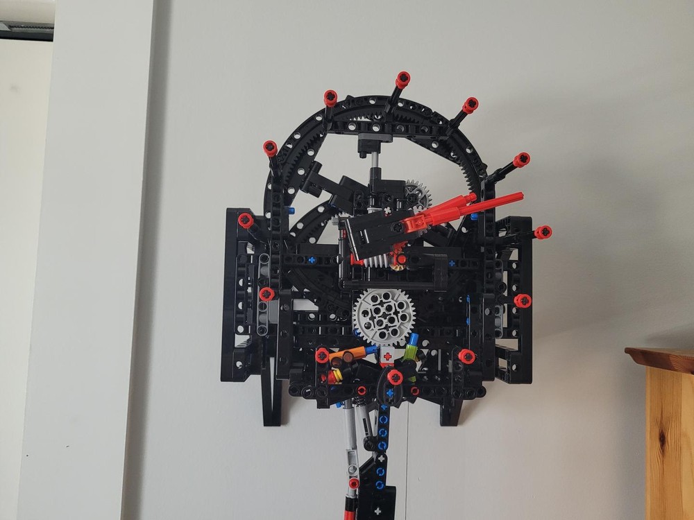 LEGO MOC-221732 6 Day Wall Clock - Longest Running AND Most Efficient ...