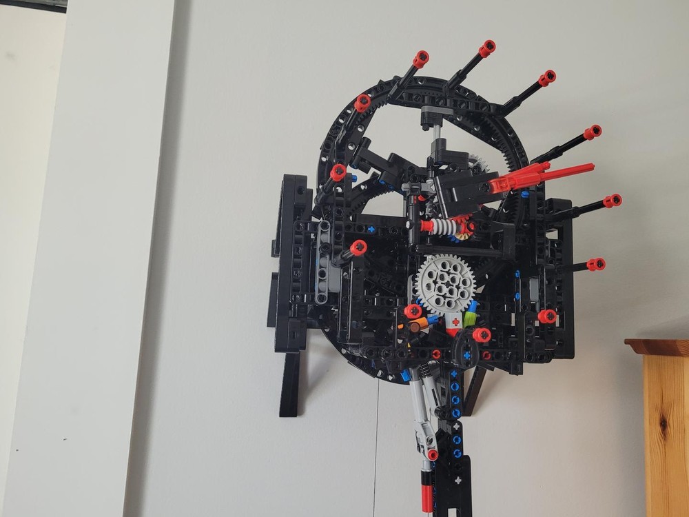 LEGO MOC-221732 6 Day Wall Clock - Longest Running AND Most Efficient ...