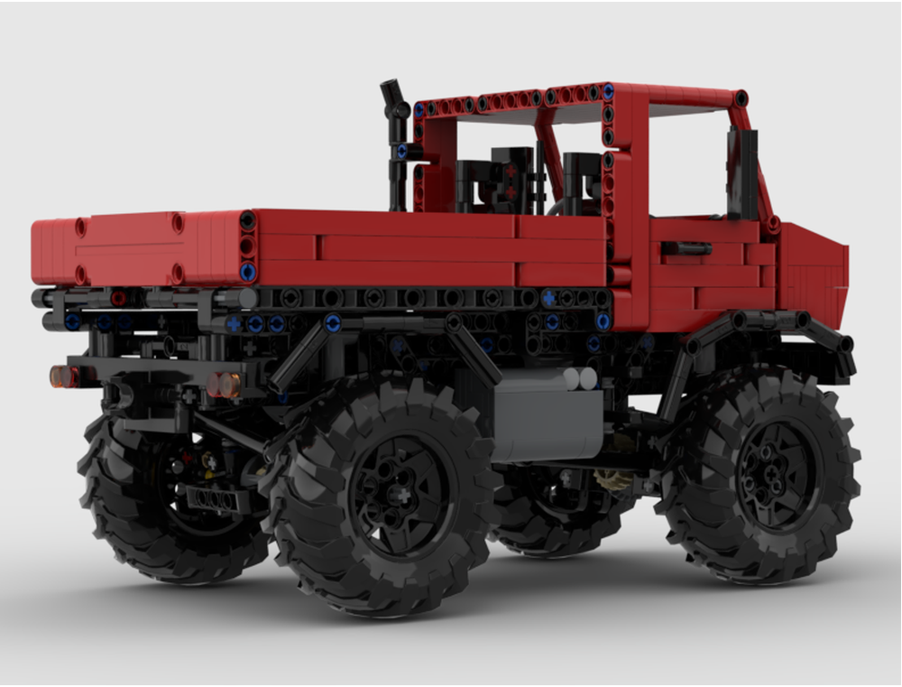 Lego Moc Unimog U437 Rc By Jf551 Rebrickable Build With Lego
