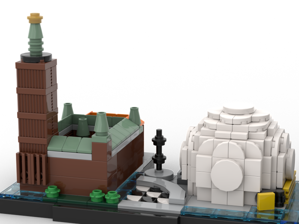 LEGO MOC Stockholm Skyline by bricks_with_sunny | Rebrickable - Build ...