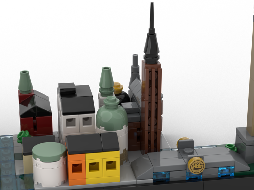 LEGO MOC Stockholm Skyline by bricks_with_sunny | Rebrickable - Build ...