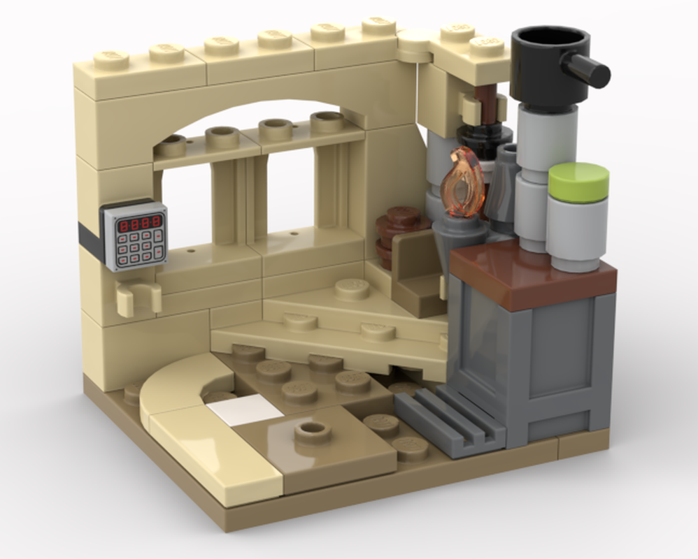 LEGO MOC-221742 Tatooine Minifigure Display by Sifonio Bricks 99 ...