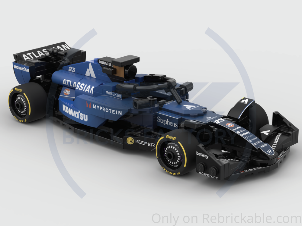 LEGO MOC F1 Williams FW47 by Pit Lane Bricks Factory | Rebrickable ...