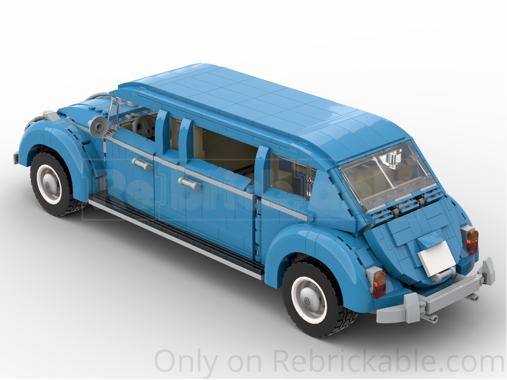 LEGO MOC-221745 Volkswagen Beetle - Stretch Limo by huan3176 ...