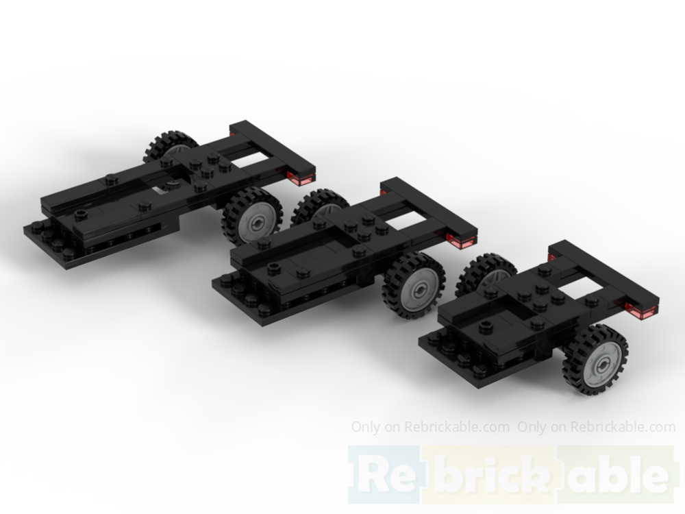 LEGO MOC Modular Bare Frames by ZaneWC | Rebrickable - Build with LEGO