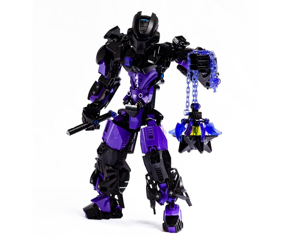 LEGO MOC Dar'ven, Zealous Toa of Gravity by Kuba_MOCs | Rebrickable ...