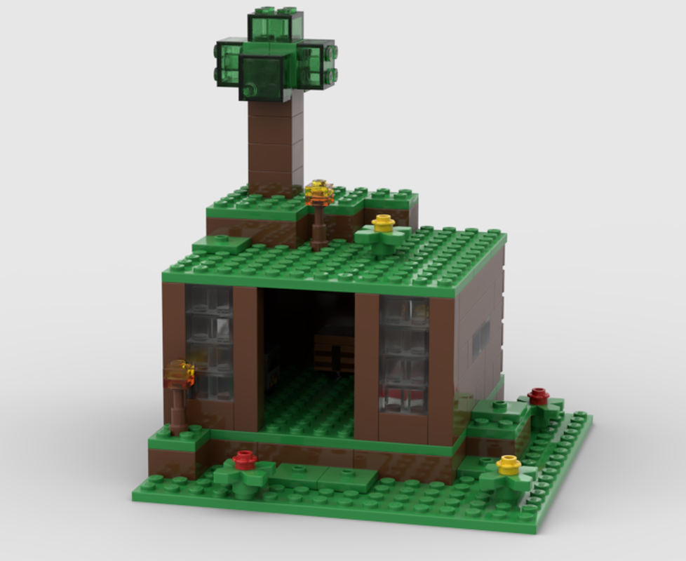 LEGO MOC steve's first house by tobybrammer | Rebrickable - Build with LEGO