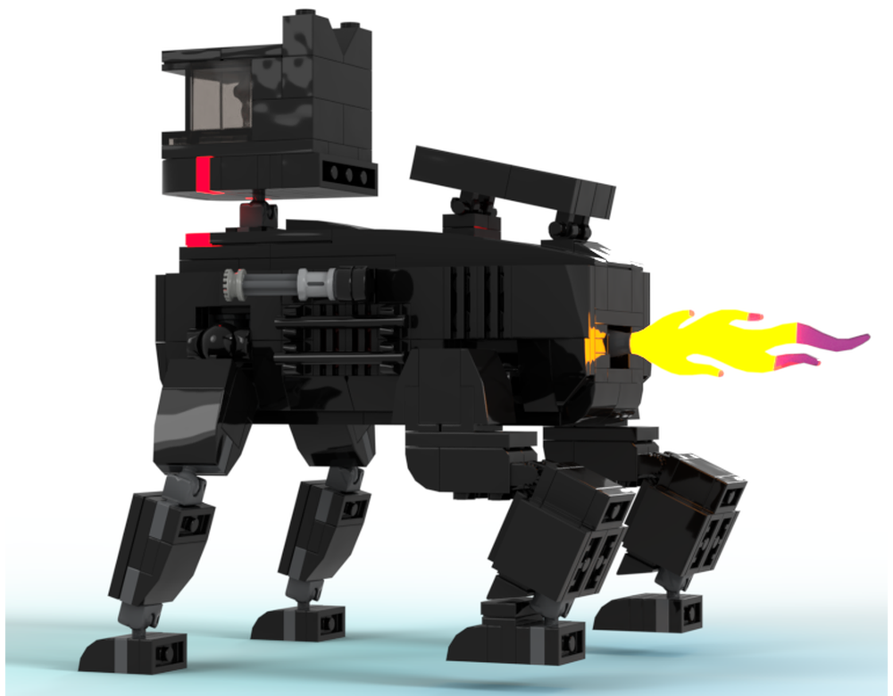 LEGO MOC Cat-Man Mech by Littlehof5 | Rebrickable - Build with LEGO