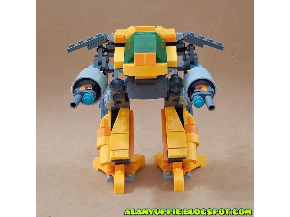 LEGO MOC-221776 ED-209 mech (Robocop 1 movie) using LEGO set 76254 by ...