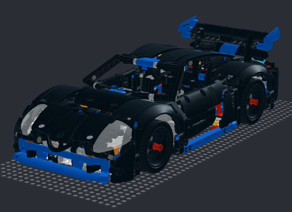 LEGO MOC Lego Porsche GT4 e-Performance Manual Version by Zozi_hu ...
