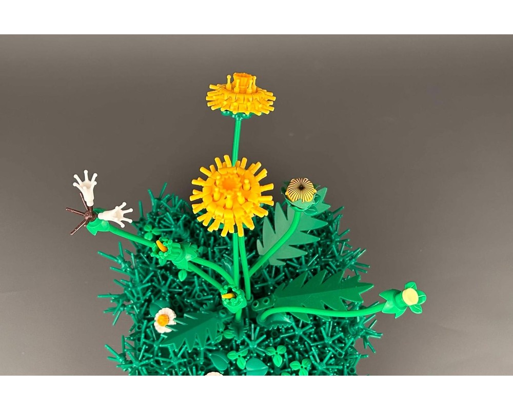 LEGO MOC Dandelion by Golegoego | Rebrickable - Build with LEGO