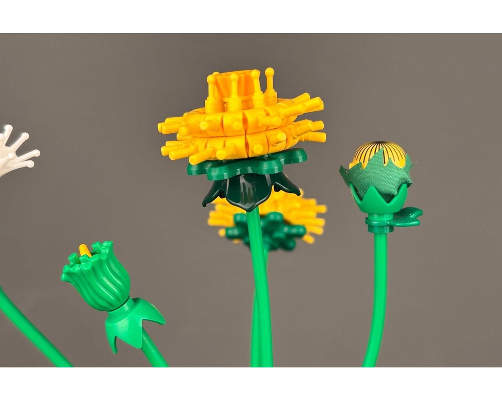 LEGO MOC Dandelion by Golegoego | Rebrickable - Build with LEGO