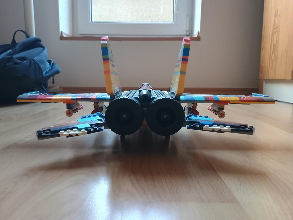 LEGO MOC MiG-25 by Breburďák | Rebrickable - Build with LEGO