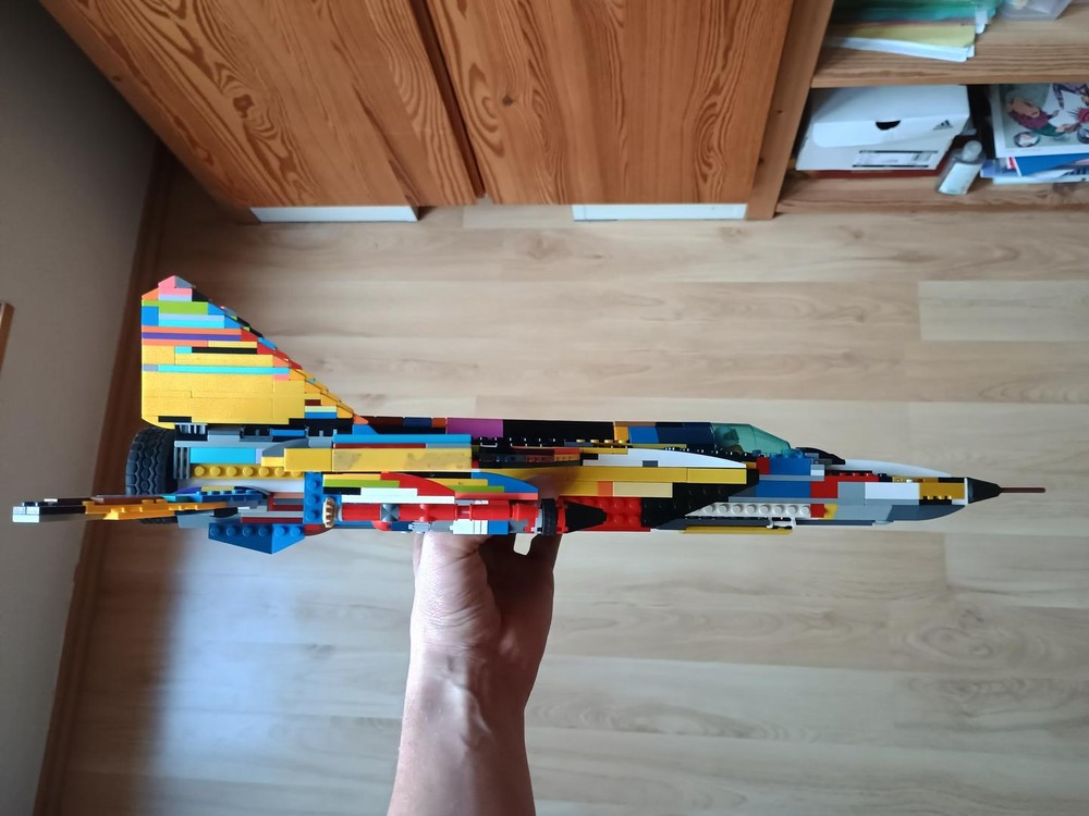LEGO MOC MiG-25 by Breburďák | Rebrickable - Build with LEGO