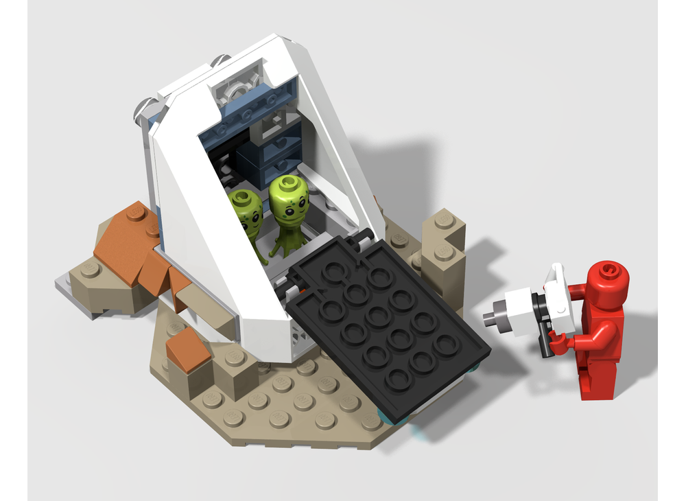 LEGO MOC Space Defenses and Alien Prison by chinzilla | Rebrickable ...