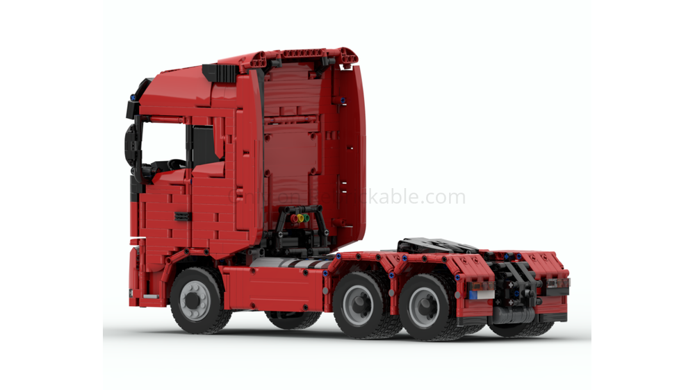 LEGO MOC-221782 VoLvo FH16-750 Truck 6X4 by Qiyue1992 | Rebrickable ...
