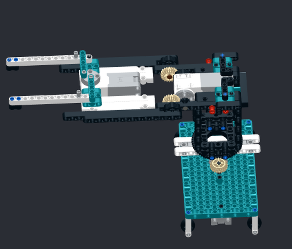 LEGO MOC Lego Robotic Arm by mbharoon | Rebrickable - Build with LEGO