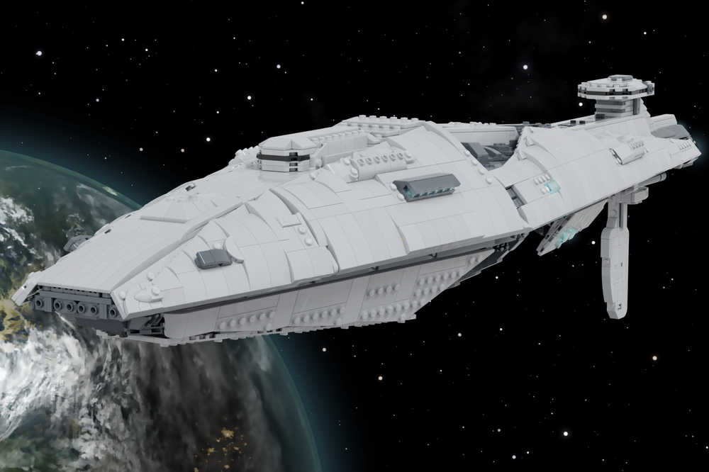 LEGO MOC Dauntless-class Heavy Cruiser by Lilium Brick Yards ...