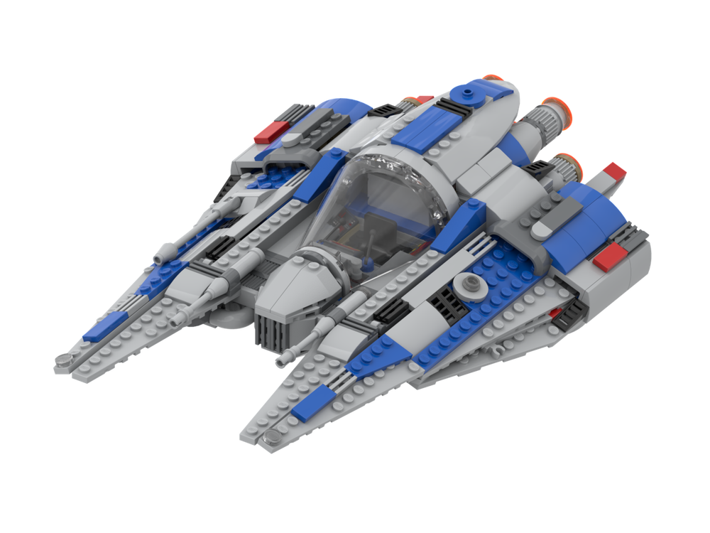 LEGO MOC 75188 Starfighter by Berth | Rebrickable - Build with LEGO