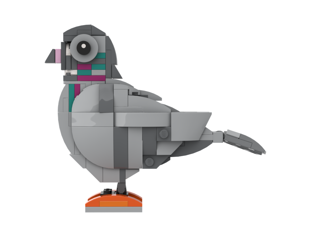 LEGO MOC 31163 Pigeon (less goofy) by SKABRAM | Rebrickable - Build ...