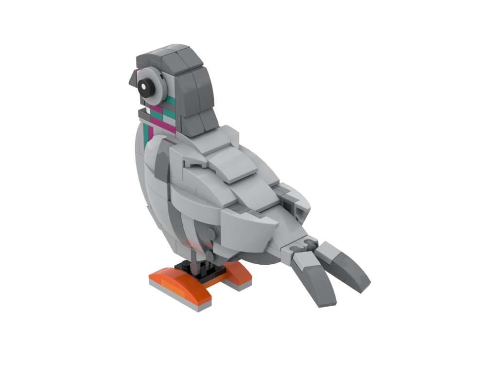 LEGO MOC 31163 Pigeon (less goofy) by SKABRAM | Rebrickable - Build ...