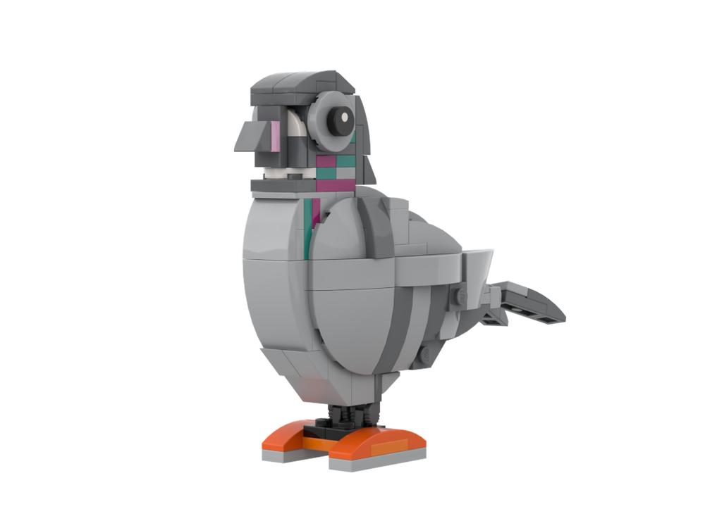 LEGO MOC 31163 Pigeon (less goofy) by SKABRAM | Rebrickable - Build ...