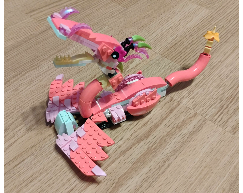 LEGO MOC Coral Dragon - 31170 ALT by NaMroz | Rebrickable - Build with LEGO