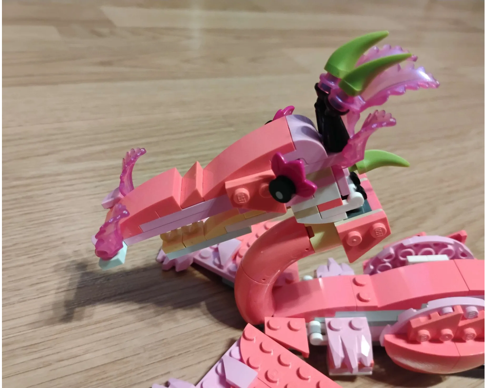 LEGO MOC Coral Dragon - 31170 ALT by NaMroz | Rebrickable - Build with LEGO