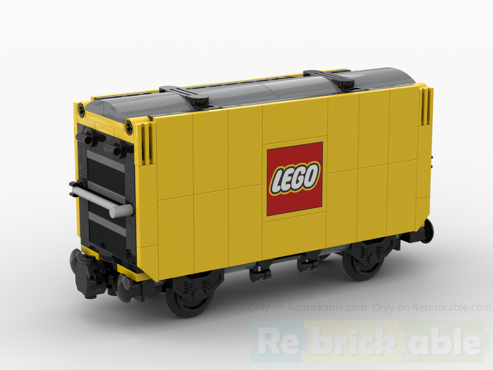 LEGO MOC-221812 "Lego"-train-cart's by LeFisch | Rebrickable - Build ...