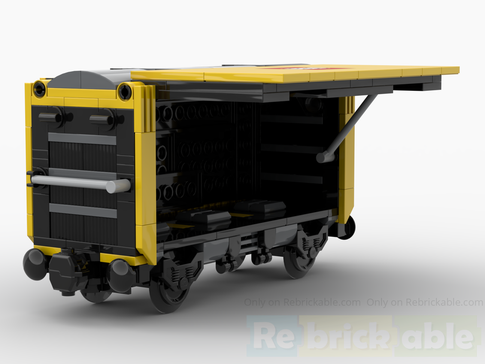 LEGO MOC-221812 "Lego"-train-cart's by LeFisch | Rebrickable - Build ...