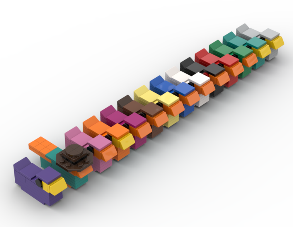 LEGO MOC Rubber ducky army (+imposter) by B0N3SC4Rbuilds | Rebrickable ...