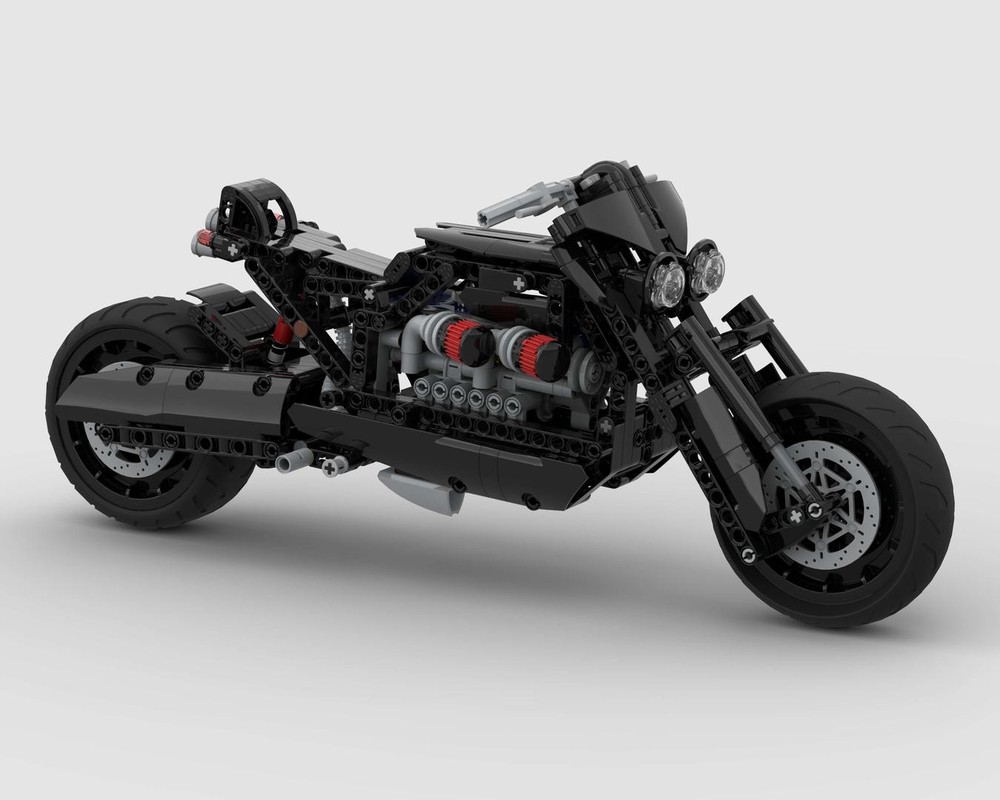 LEGO MOC 2JZ Motorcycle by Daky124 | Rebrickable - Build with LEGO