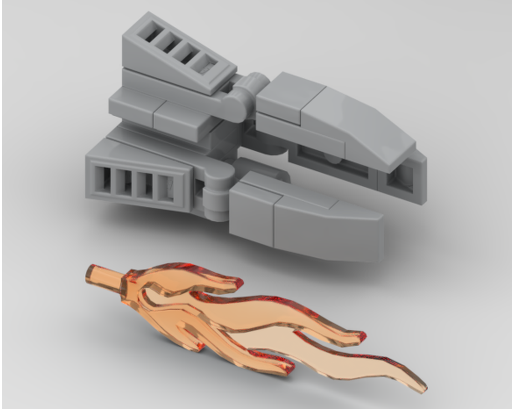 LEGO MOC 1974 Mechagodzilla by Sey_Builds | Rebrickable - Build with LEGO