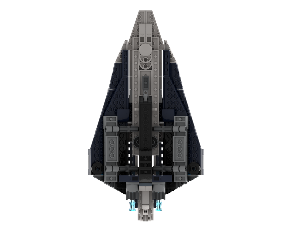 LEGO MOC Plo Koon's Delta-7/ Delta-7B Aethersprite-class Starfighter 4 ...