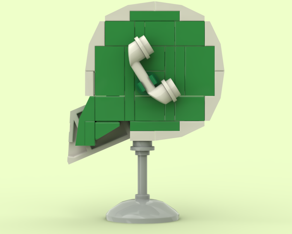 LEGO MOC Whatsapp logo with stand by seteyan | Rebrickable - Build with ...