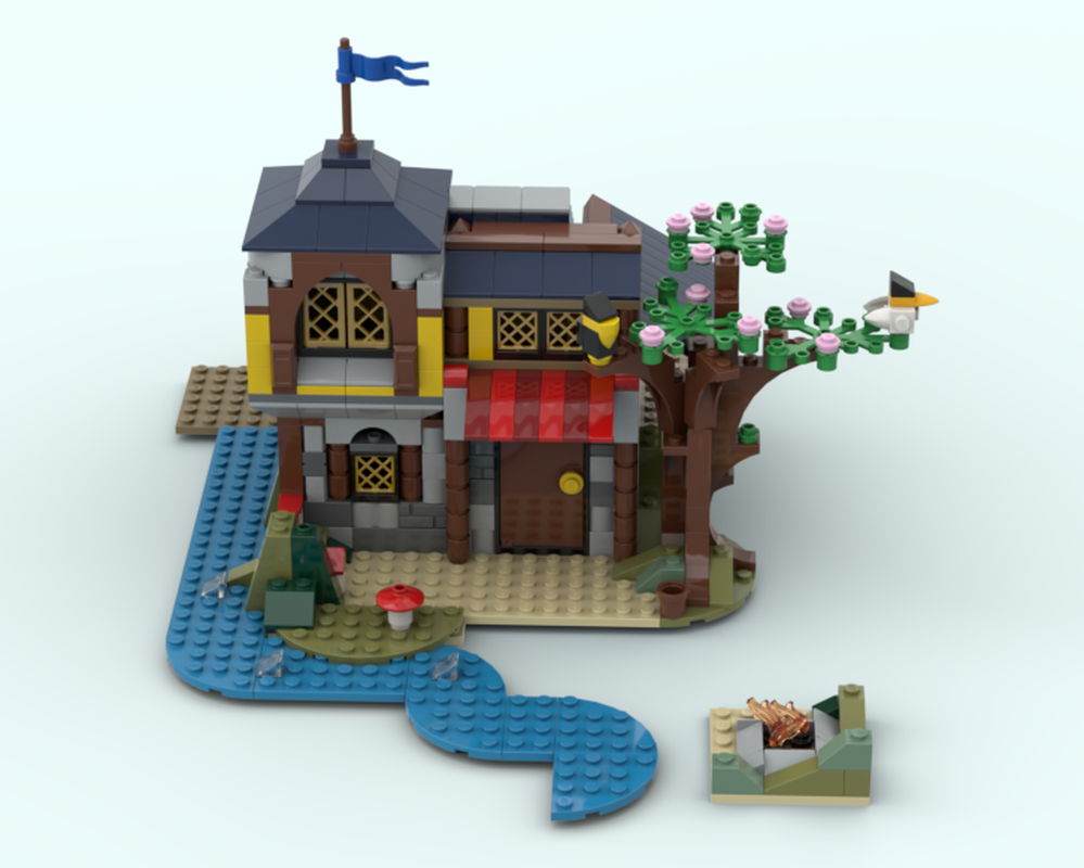 LEGO MOC Small House with Tower - 31120 Alternate by SuperEagle09 ...