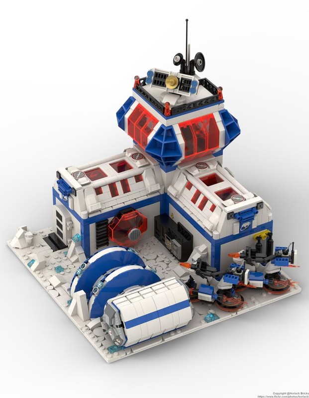 LEGO MOC Outpost by Horlack | Rebrickable - Build with LEGO