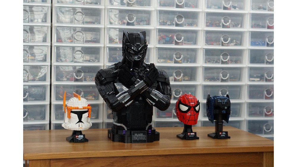 LEGO MOC 76215 Black Panther Bust - Alternate Build by Ransom_Fern ...