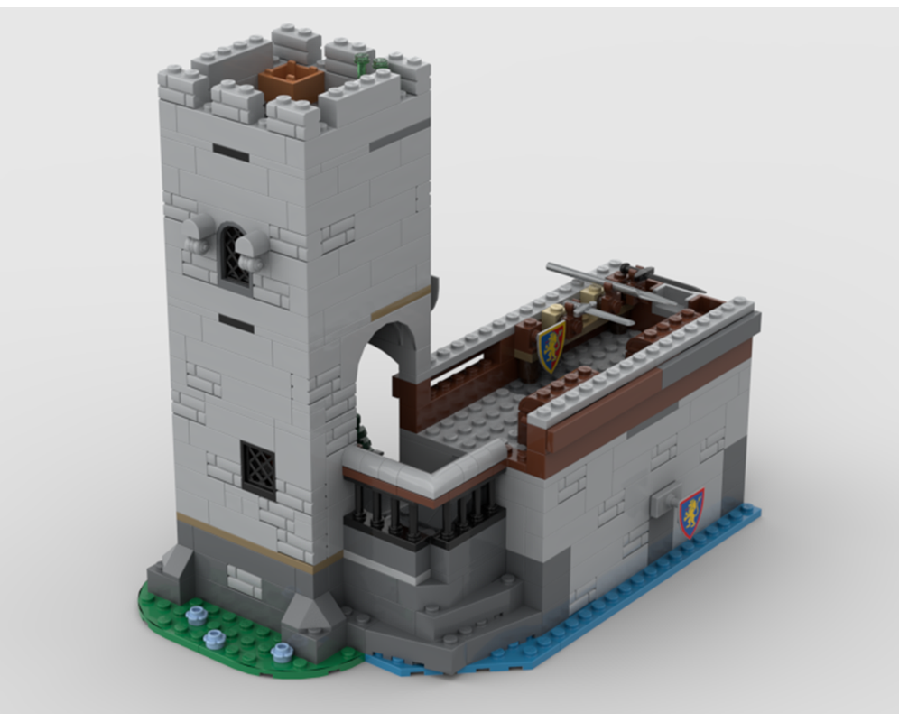 LEGO MOC 10305 Rebuild - Lion Knights Watchtower by Snivy | Rebrickable ...