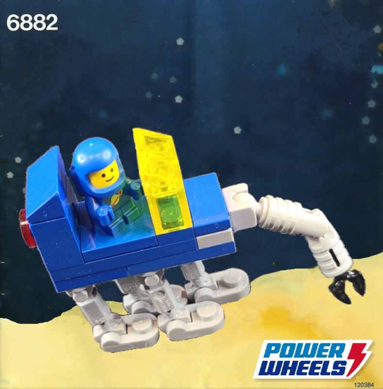 LEGO MOC Micro Space 6882 Walking Astro Grappler MOC by Rossco311 ...