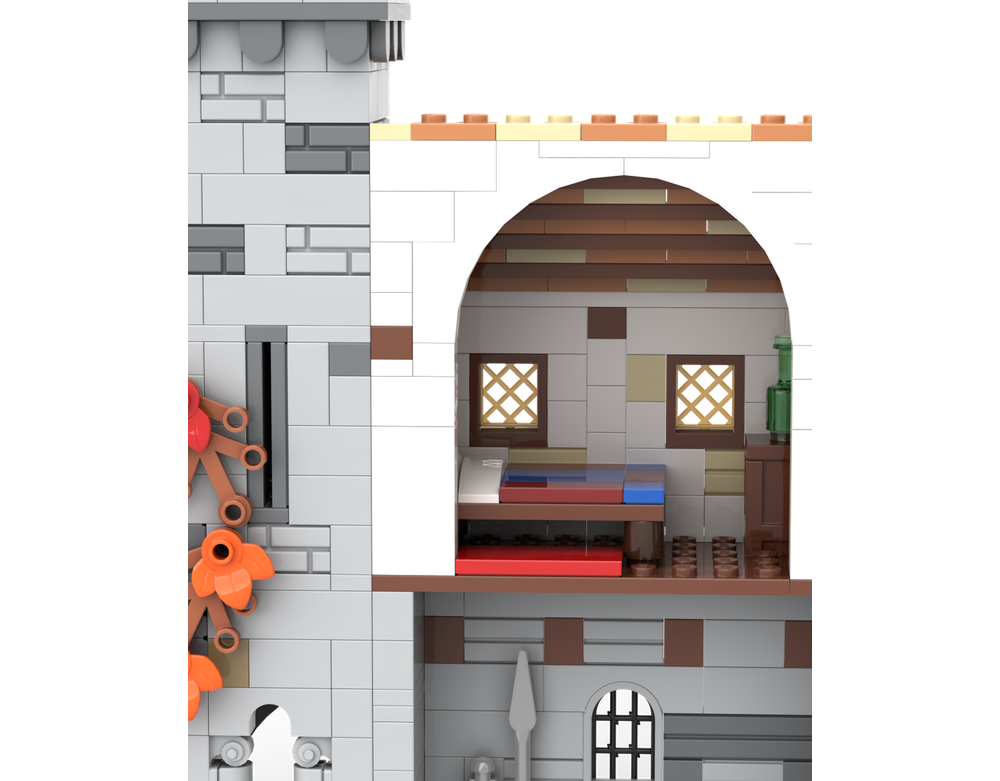 LEGO MOC-221881 Guarded Inn by BricksBite | Rebrickable - Build with LEGO