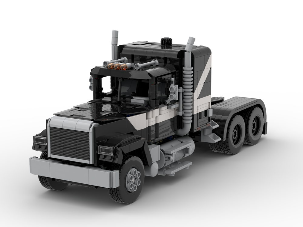 LEGO MOC 1985 MACK Superliner by DamianPLE Technic Garage | Rebrickable ...