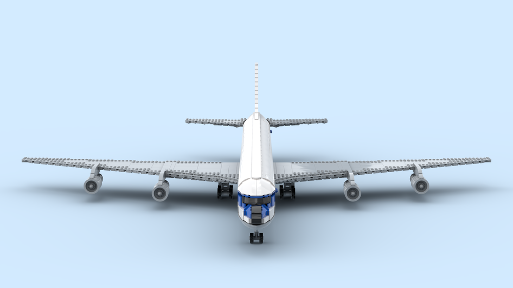 LEGO MOC Studglas SC-8-61 (Douglas DC-8-61) by Skyhawk-1 | Rebrickable ...