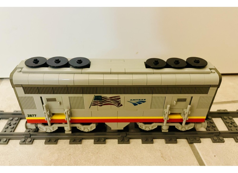 LEGO MOC 6w Santa Fe EMD B-Unit (un)motorized (28l) by TECHNICer83 ...