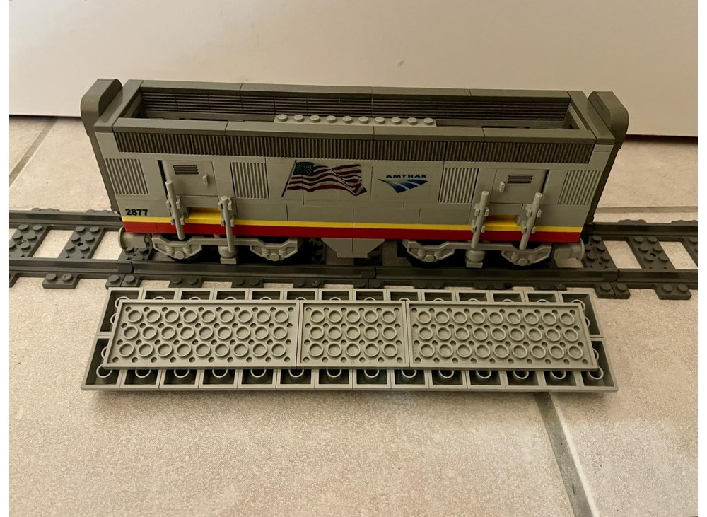 LEGO MOC 6w Santa Fe EMD B-Unit (un)motorized (28l) by TECHNICer83 ...