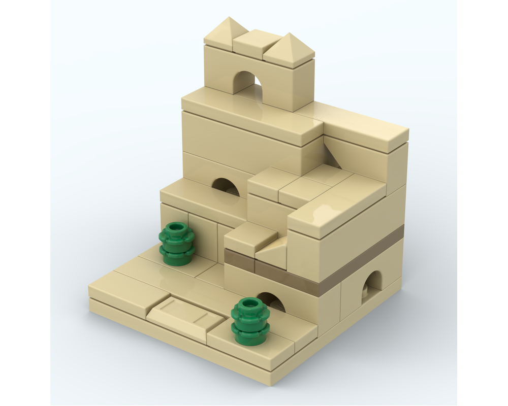 LEGO MOC Desert Biome - Expansion for "21265-1 The Crafting Table" by ...
