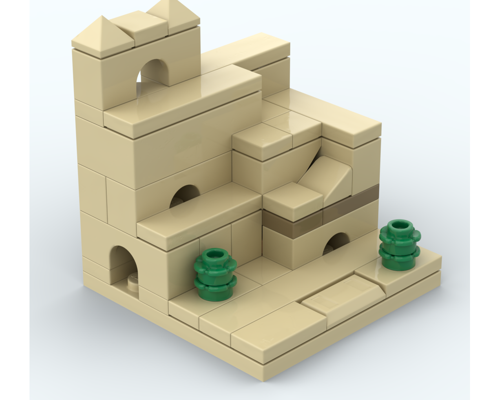 LEGO MOC Desert Biome - Expansion for "21265-1 The Crafting Table" by ...